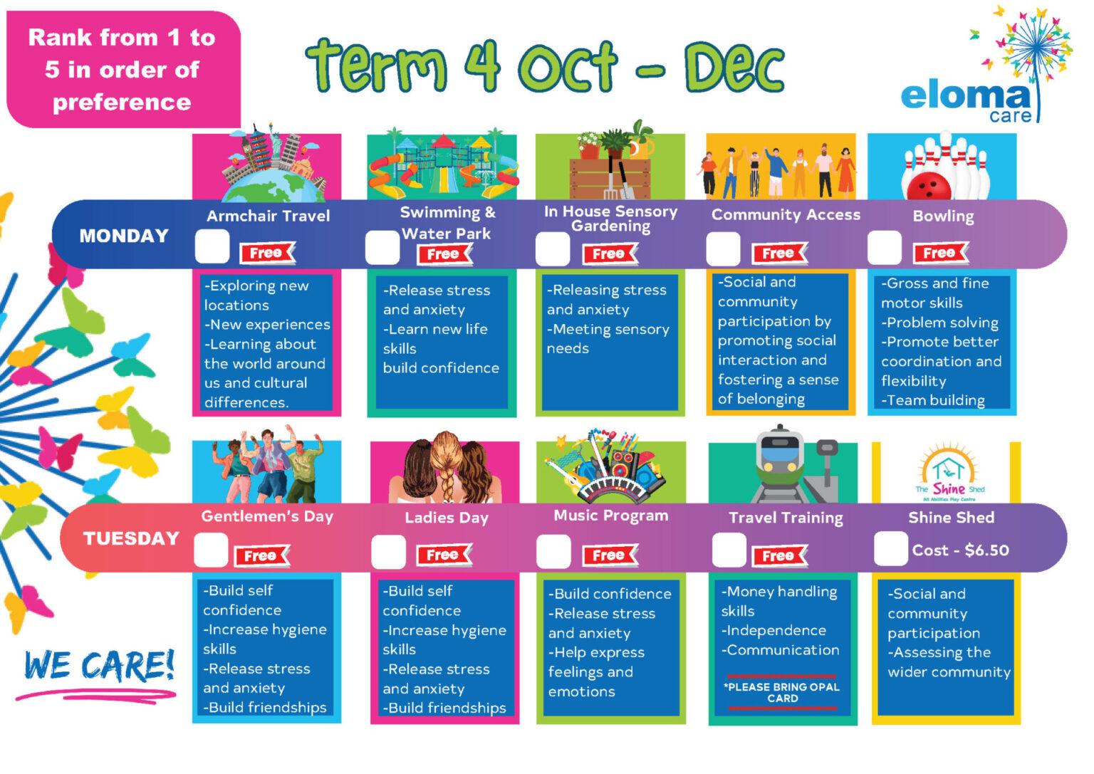Campbelltown Day Program - Eloma Care